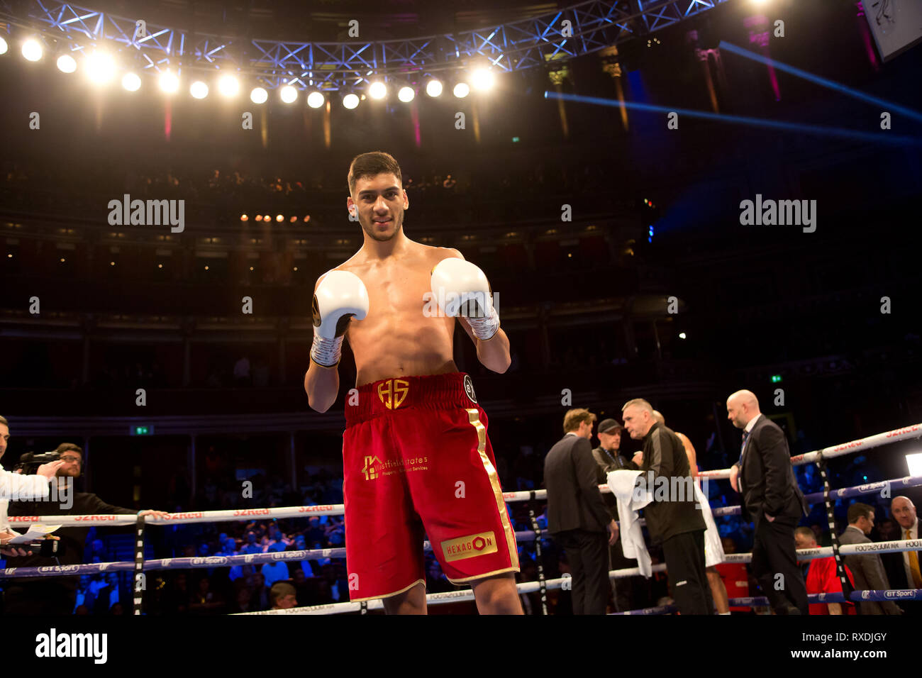 British and european light welterweight champion hi-res stock ...