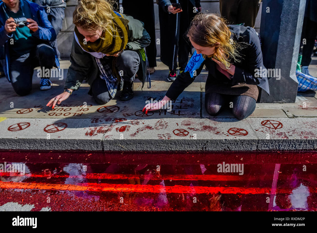 Bloodied hands hi-res stock photography and images - Alamy