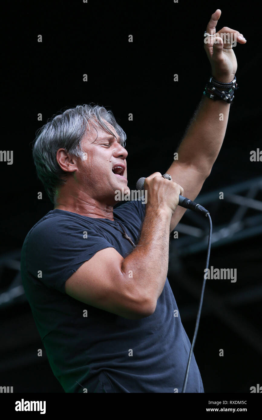 Kariong, NSW, Australia. 9th Mar, 2019. JON STEVENS performing at the ...