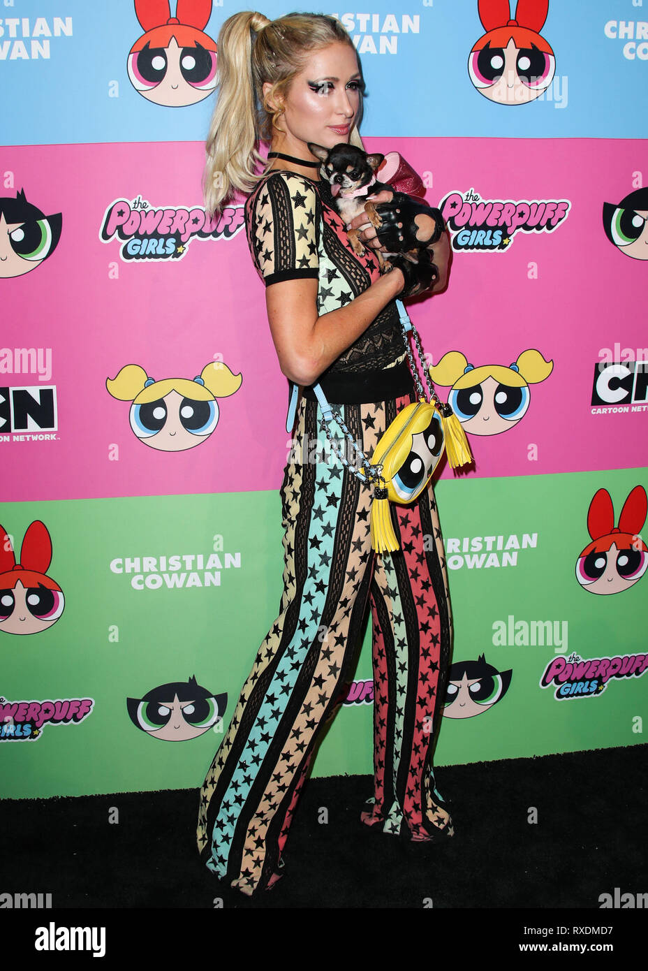 LOS ANGELES, CA, USA - MARCH 08: Television personality Paris Hilton ...