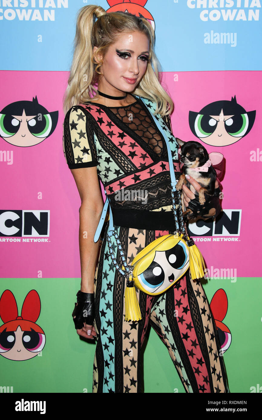 LOS ANGELES, CA, USA - MARCH 08: Television personality Paris Hilton ...