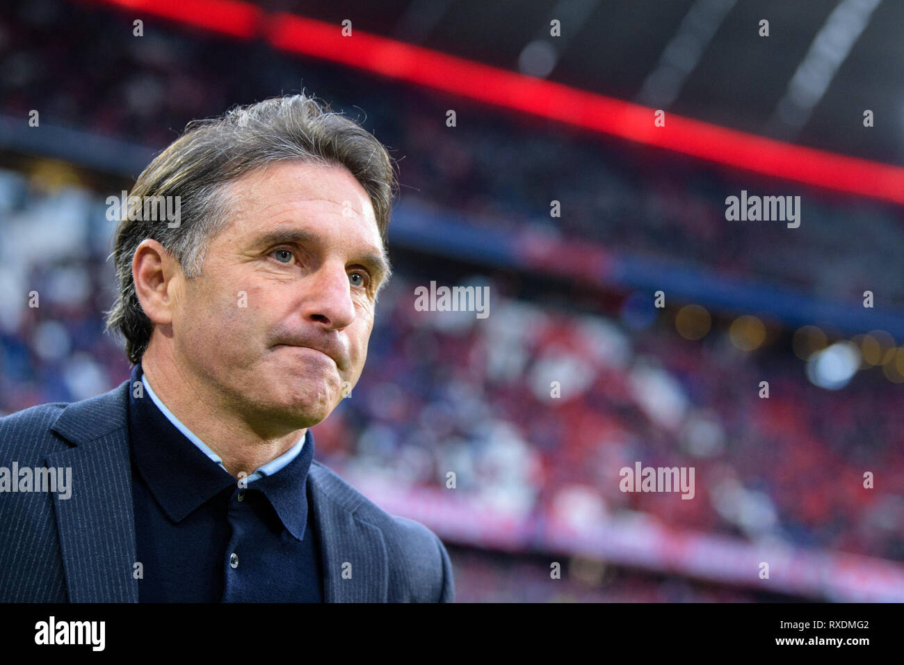 Munich, Germany. 09th March, 2019. Soccer: Bundesliga, Bayern Munich ...