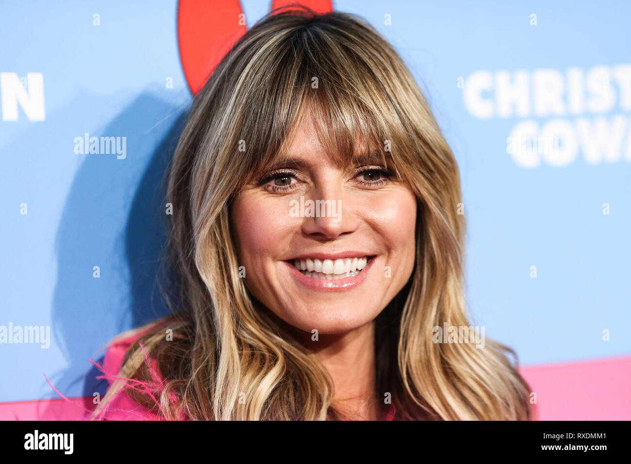 LOS ANGELES, CA, USA - MARCH 08: Model Heidi Klum arrives at the ...
