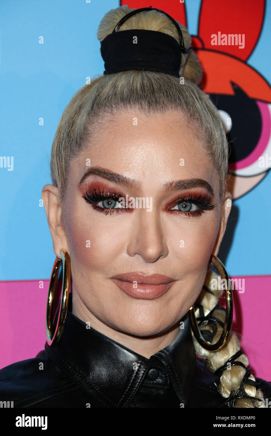 LOS ANGELES, CA, USA - MARCH 08: Singer Erika Jayne arrives at the ...