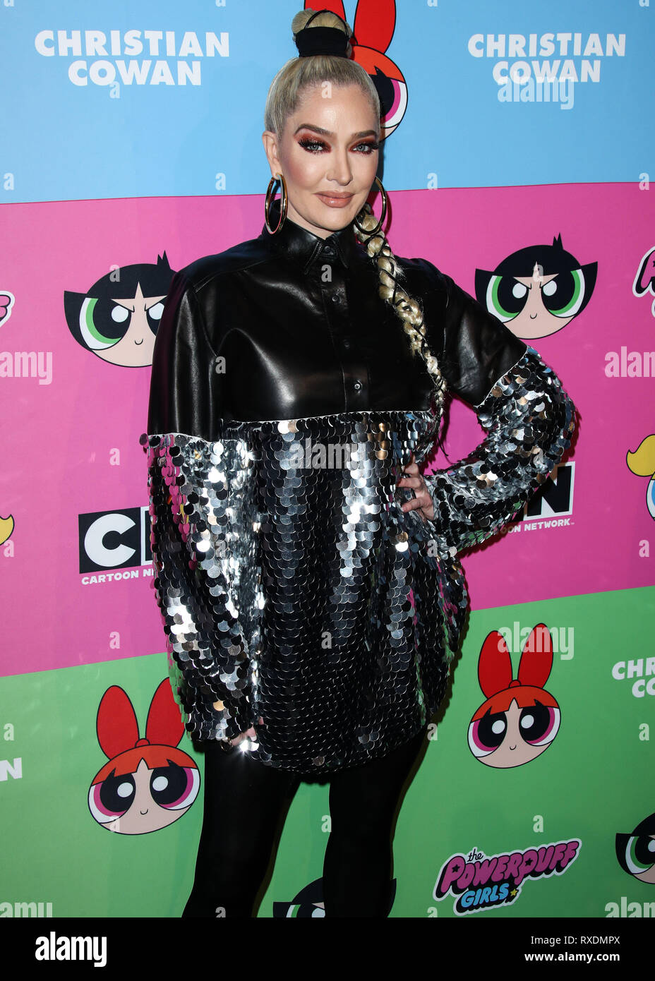 LOS ANGELES, CA, USA - MARCH 08: Singer Erika Jayne arrives at the ...