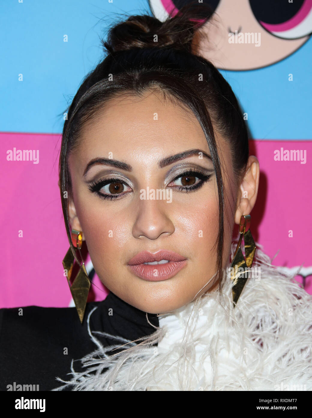 LOS ANGELES, CA, USA - MARCH 08: Actress Francia Raisa arrives at the ...