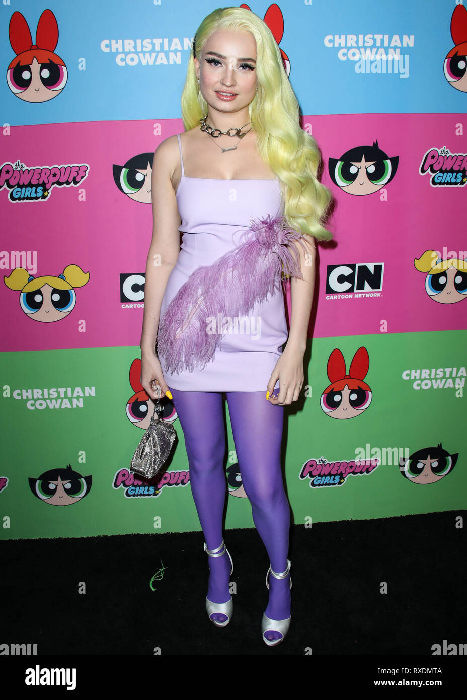 LOS ANGELES, CA, USA - MARCH 08: Singer Kim Petras arrives at the ...