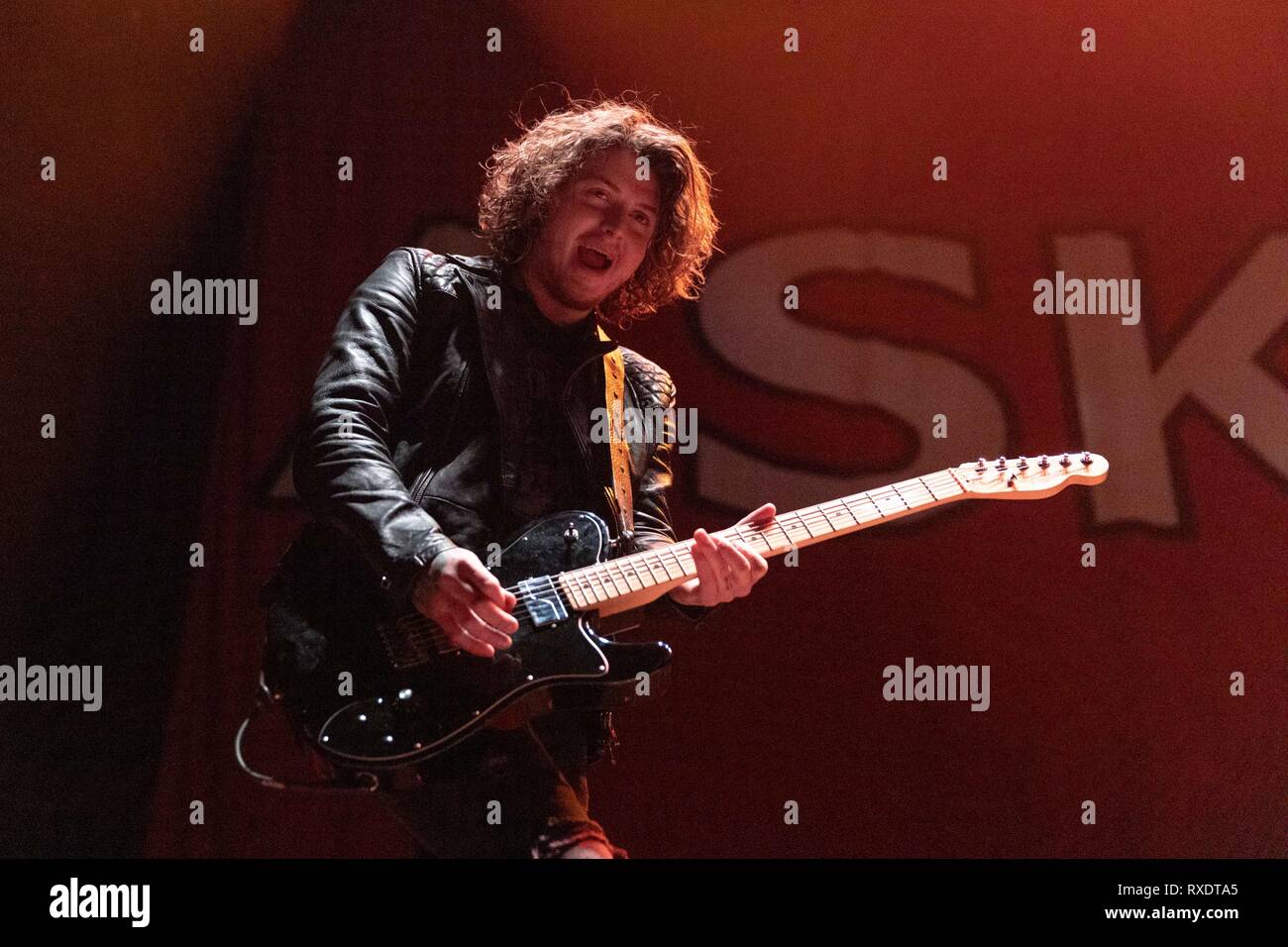 Milwaukee, Wisconsin, USA. 8th Mar, 2019. BEN BRUCE of Asking ...