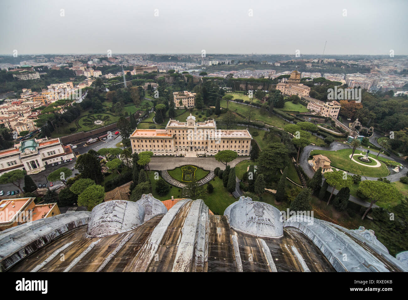 Vatican city - November, 2018: Aerial View of St. Peter's Square ...