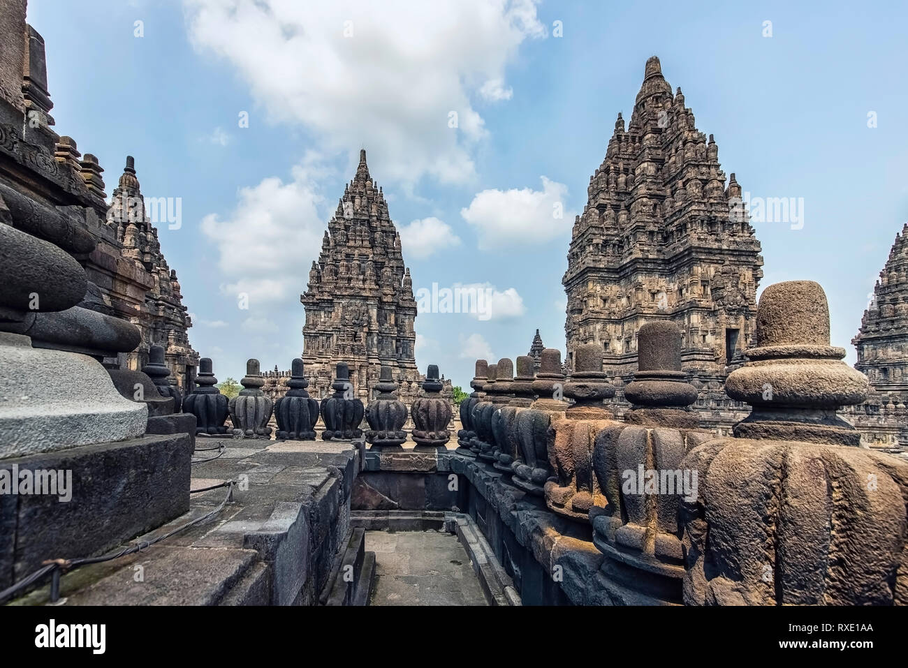 Prambanan sky ancient hi-res stock photography and images - Alamy