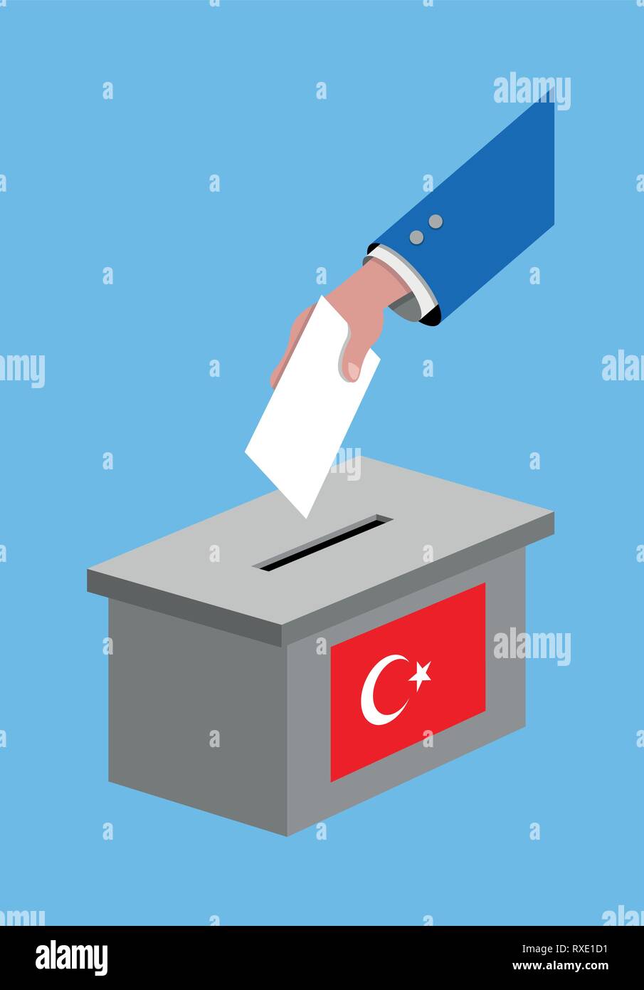 Crowd turkey Stock Vector Images - Alamy