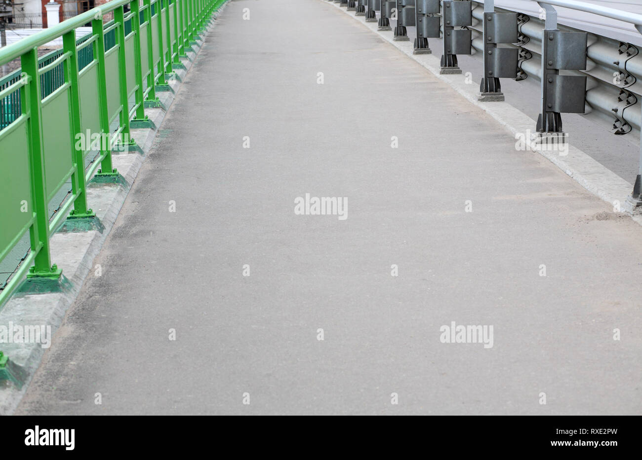 bridge over railway at day Stock Photo - Alamy