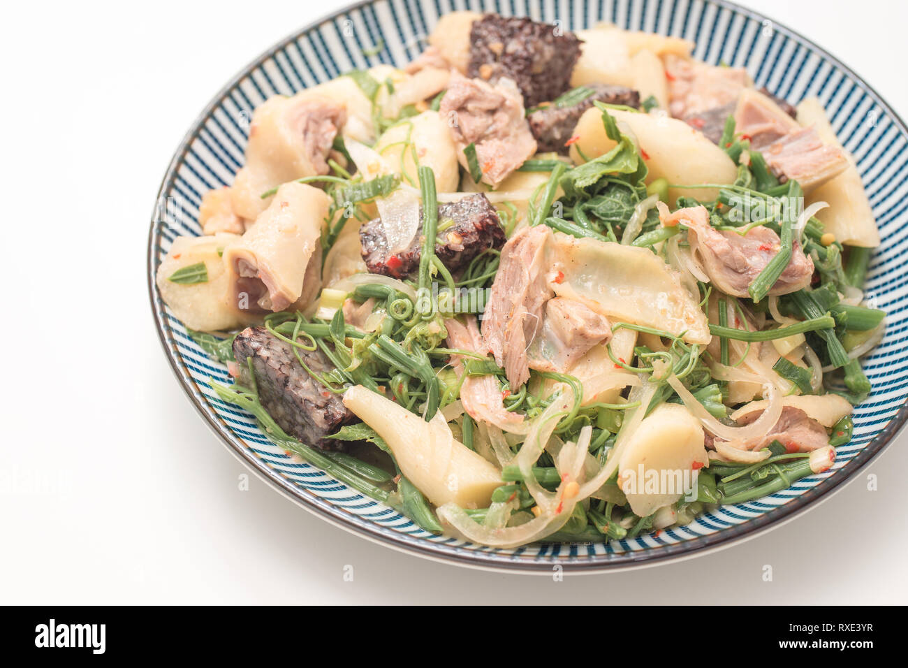 Taiwanese Food, called salty chicken, which is a kind of traditional ...