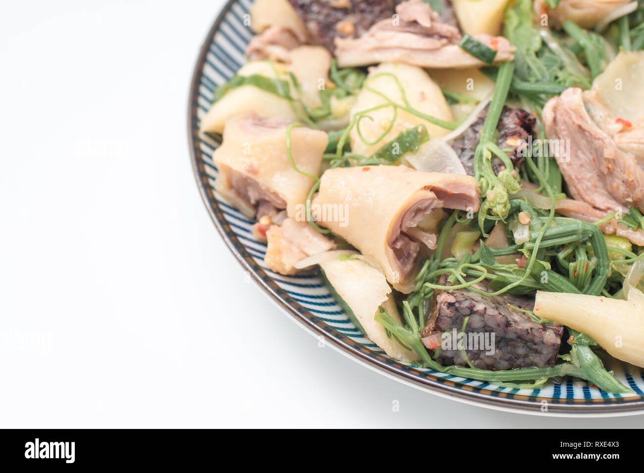 Taiwanese Food, called salty chicken, which is a kind of traditional ...