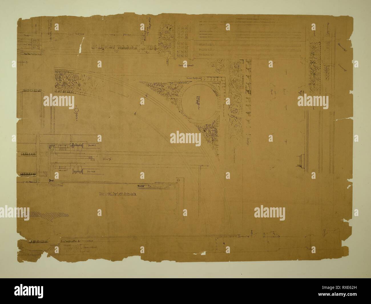 Hectograph print on paper mounted on board hi-res stock photography and ...