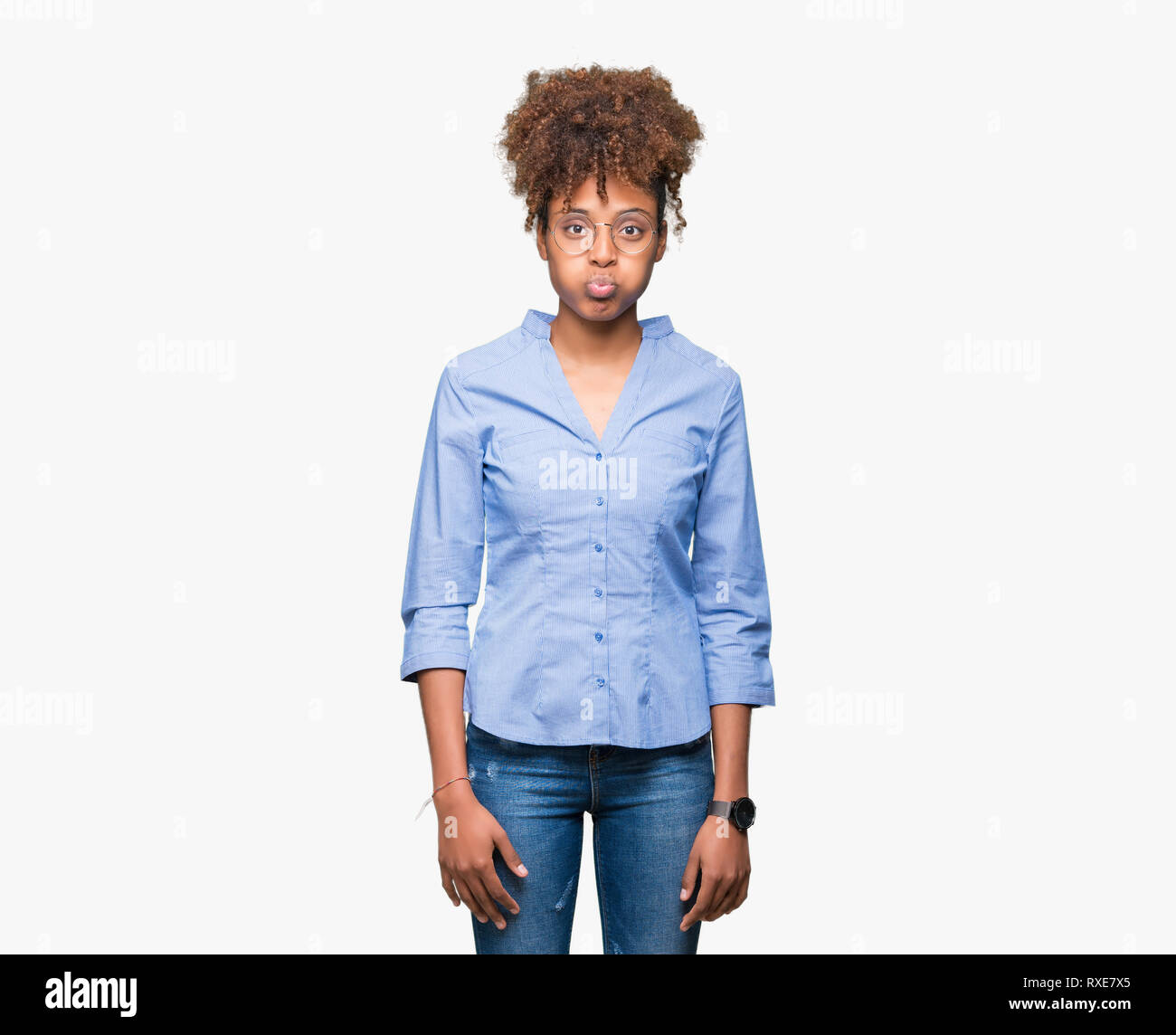 Puff cheek Cut Out Stock Images & Pictures - Alamy