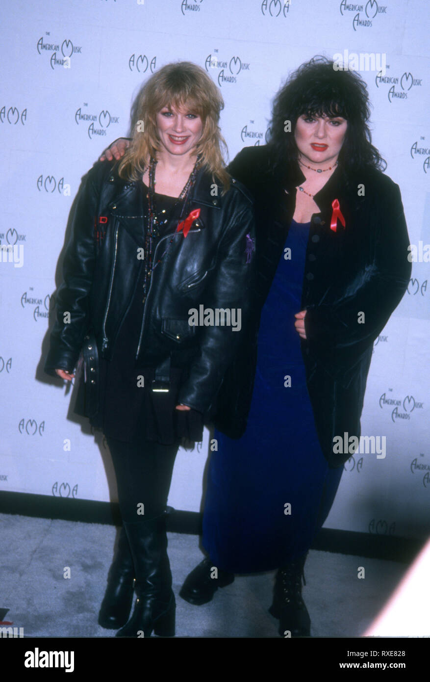LOS ANGELES, CA - FEBRUARY 7: Musicians/singers Nancy Wilson and Ann ...
