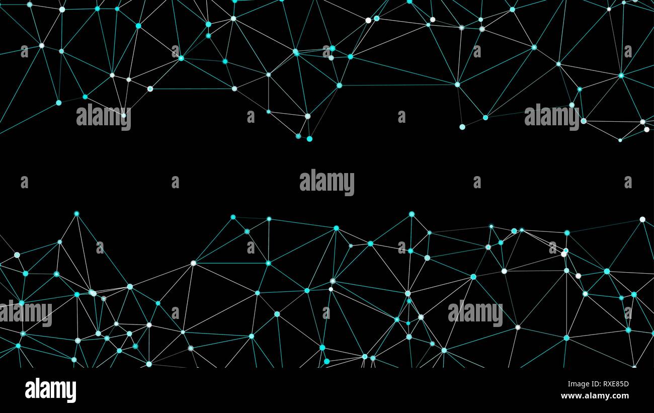 Neural Network Algorithm Vector Graphic Conception Stock Vector Image And Art Alamy