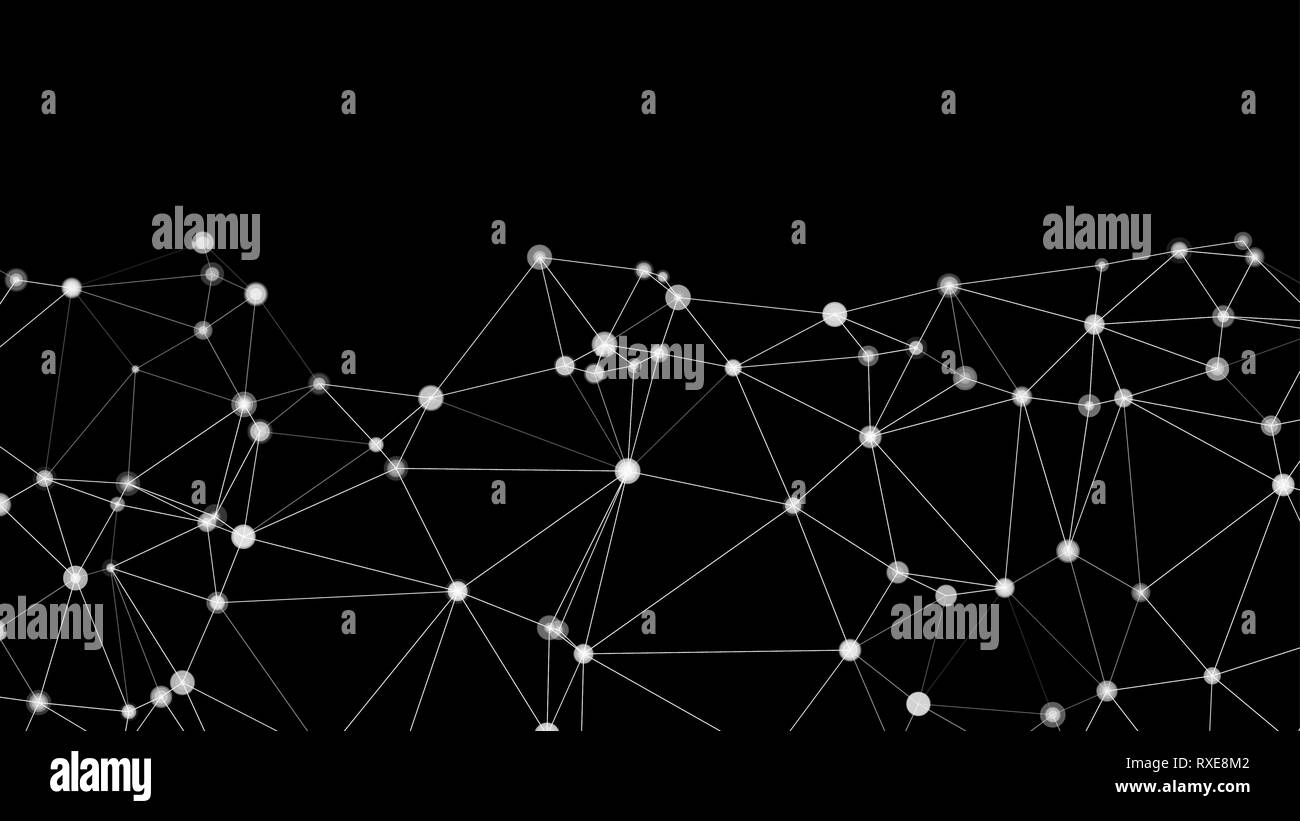 Vector circles algorithm, black background Stock Vector Image & Art - Alamy
