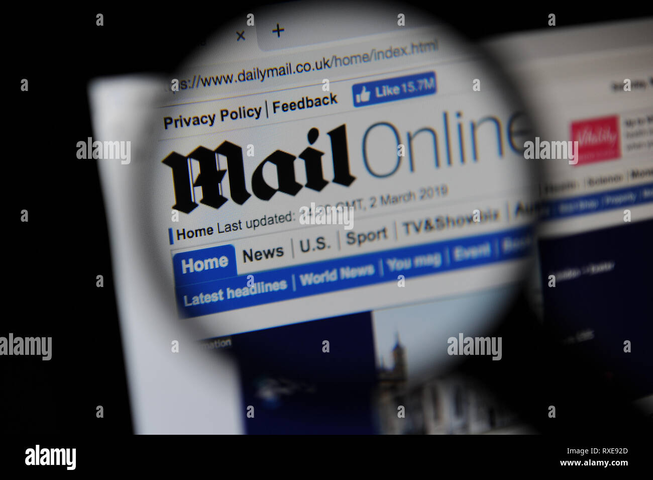 Daily mail hi-res stock photography and images - Alamy