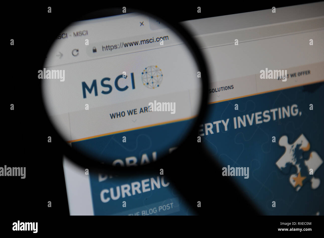 Msci Logo High Resolution Stock Photography and Images - Alamy