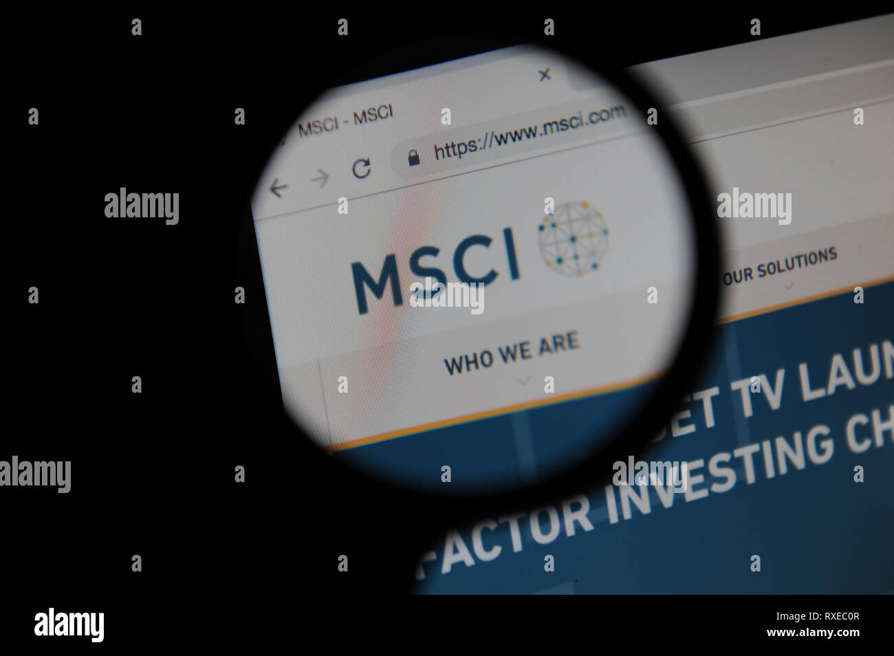 Logo msci hi-res stock photography and images - Alamy
