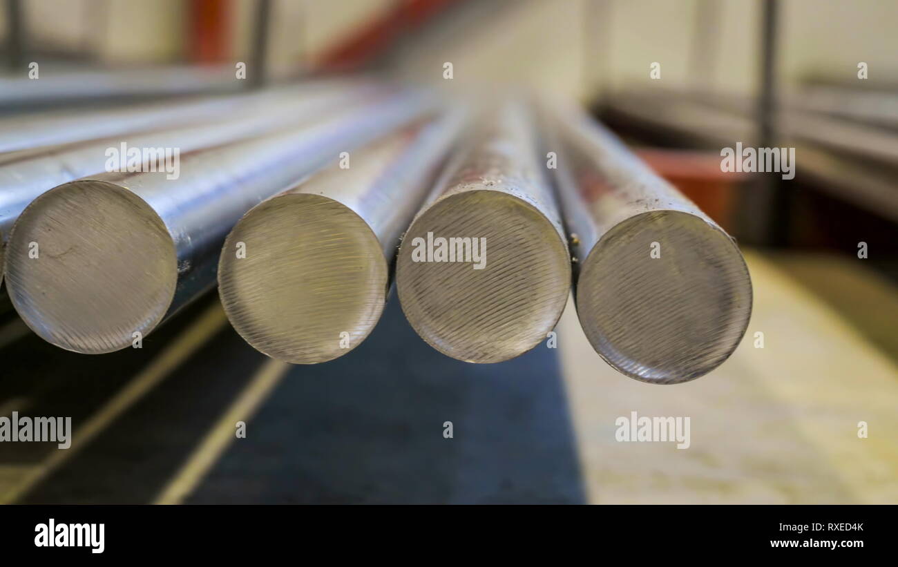 The bottom of the metal tubes in the room these long tubes are one of ...