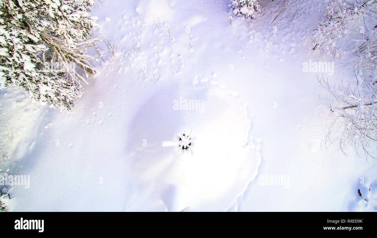 Top view of the tip of the teepee house. The white teepee house in the ...