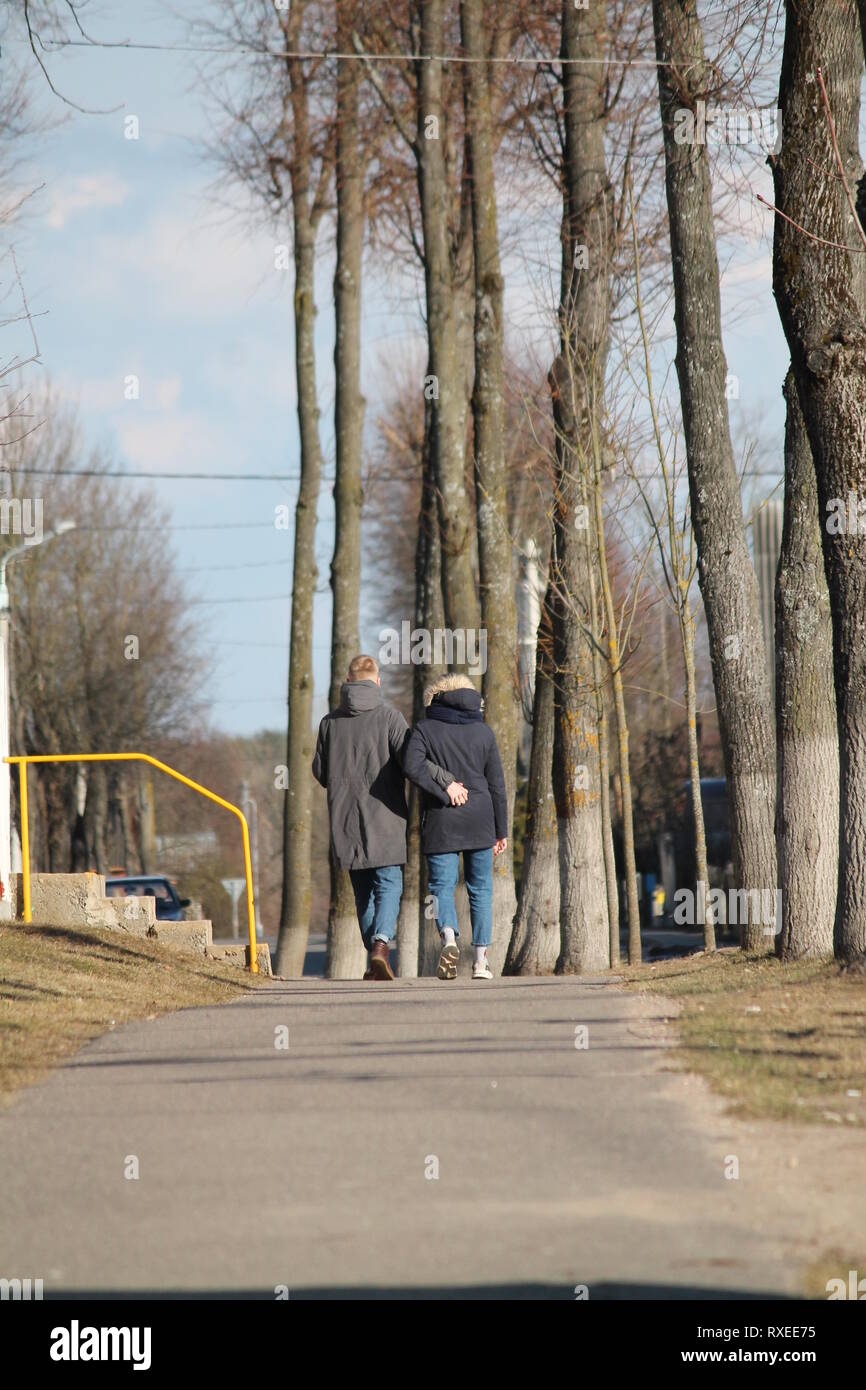 Walk in pair hi-res stock photography and images - Alamy