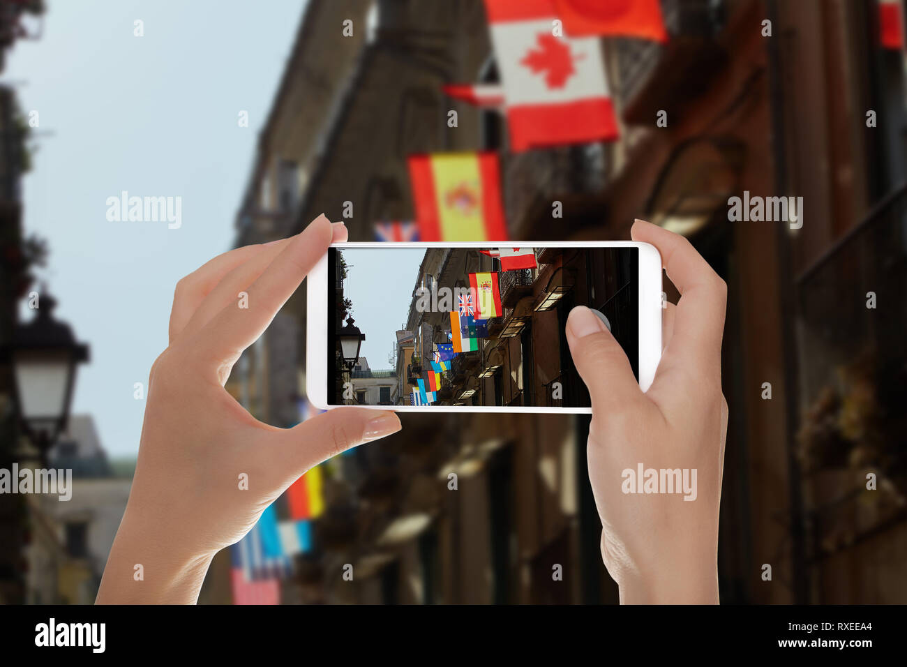 One world unity symbol hi-res stock photography and images - Alamy