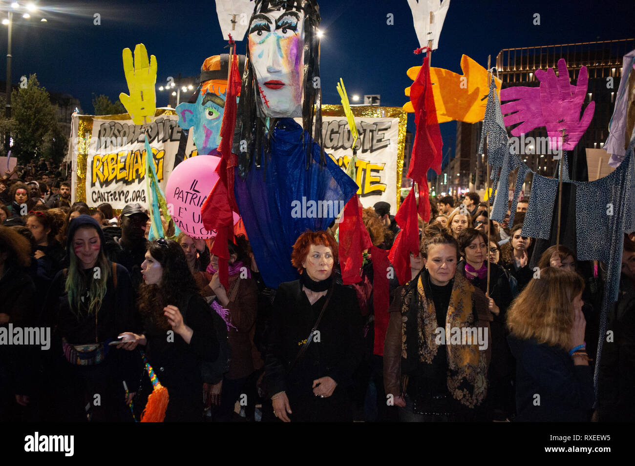 Divorce protest italy hi-res stock photography and images - Alamy