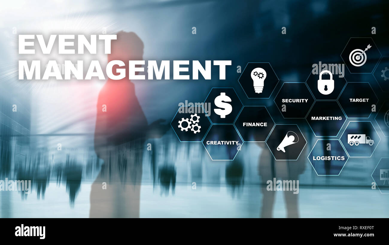 Event management Concept. Event management flowchart. Event management ...