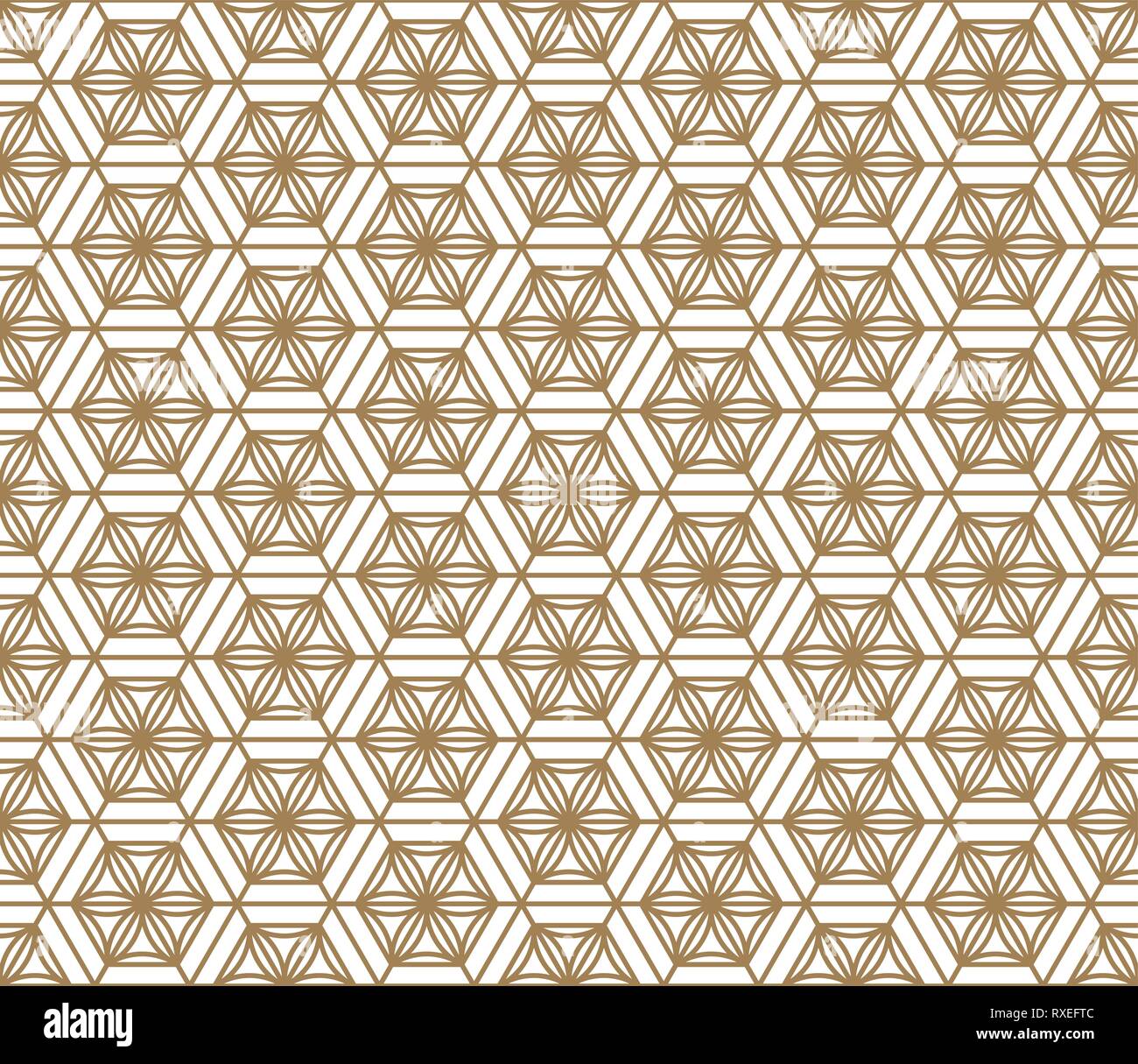 Japanese seamless pattern in style Kumiko.For template,fabric,shoji ...