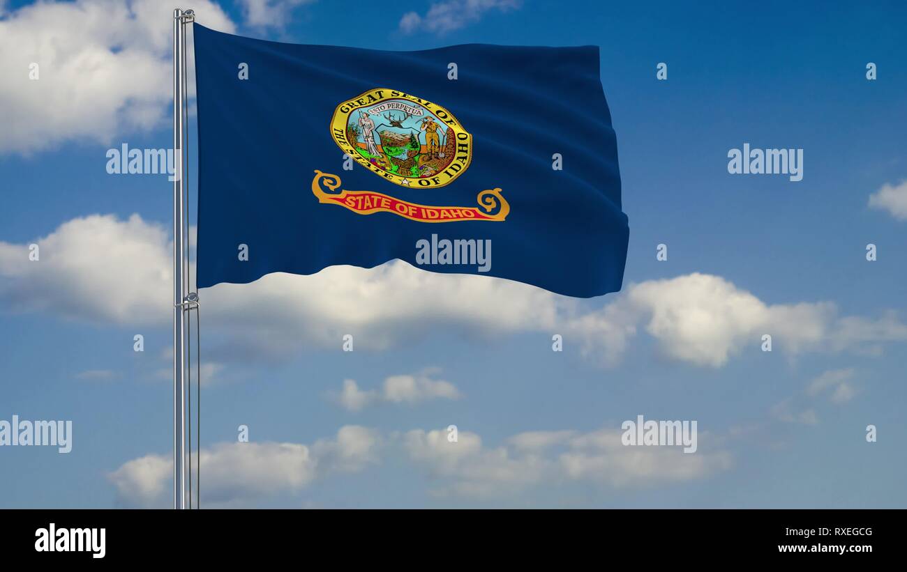 Boise flag hi-res stock photography and images - Alamy