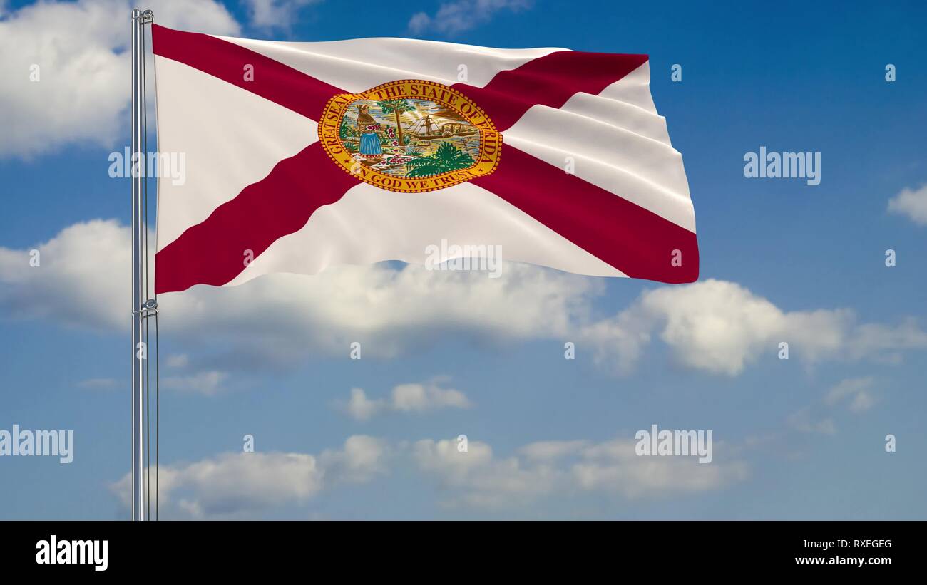 Florida state symbol flag hi-res stock photography and images - Alamy