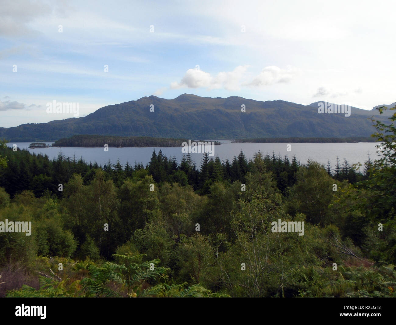 The Scottish Mountain Corbett Beinn Airigh Charr from the Southern ...