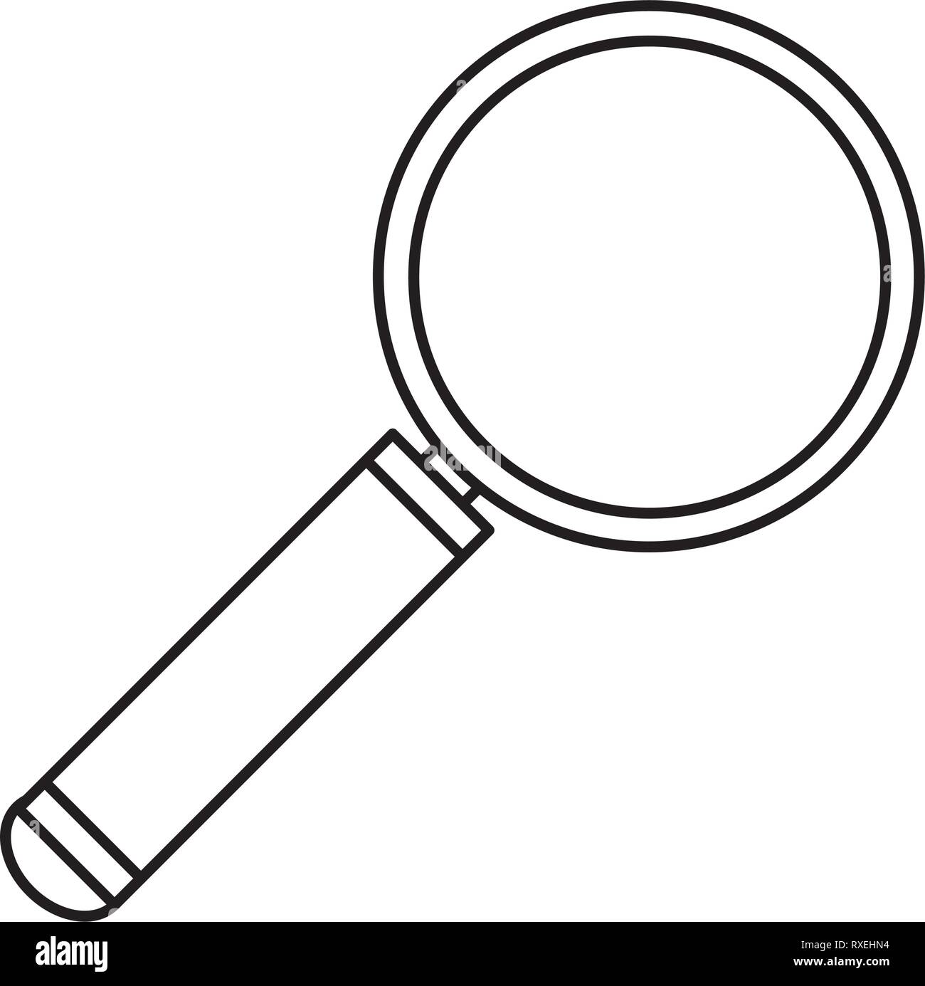 Magnifying glass graphic transparent Cut Out Stock Images & Pictures ...