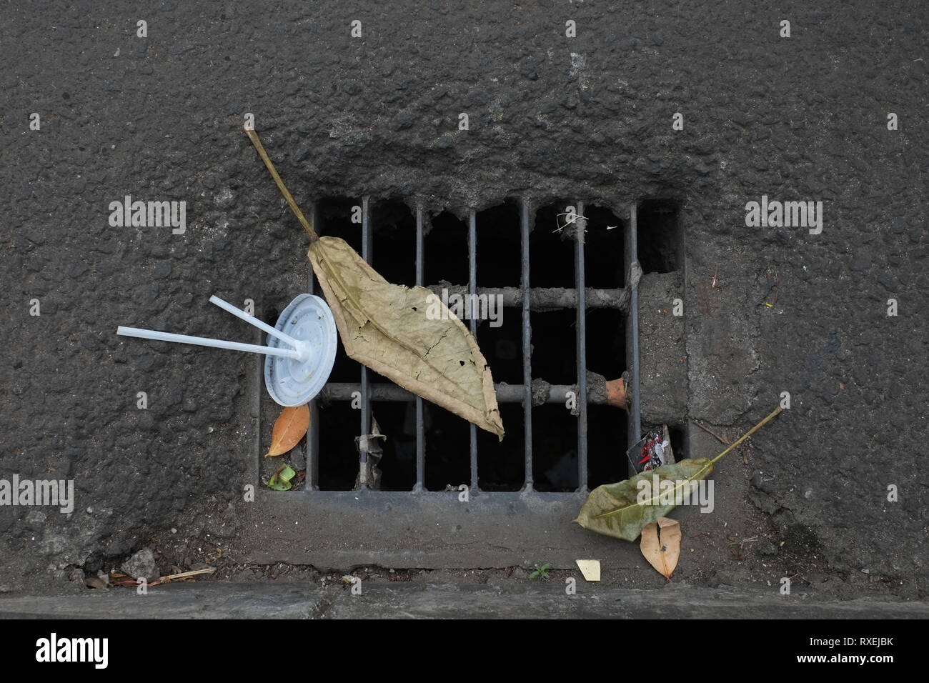 Plastic waste on streets Stock Photo - Alamy