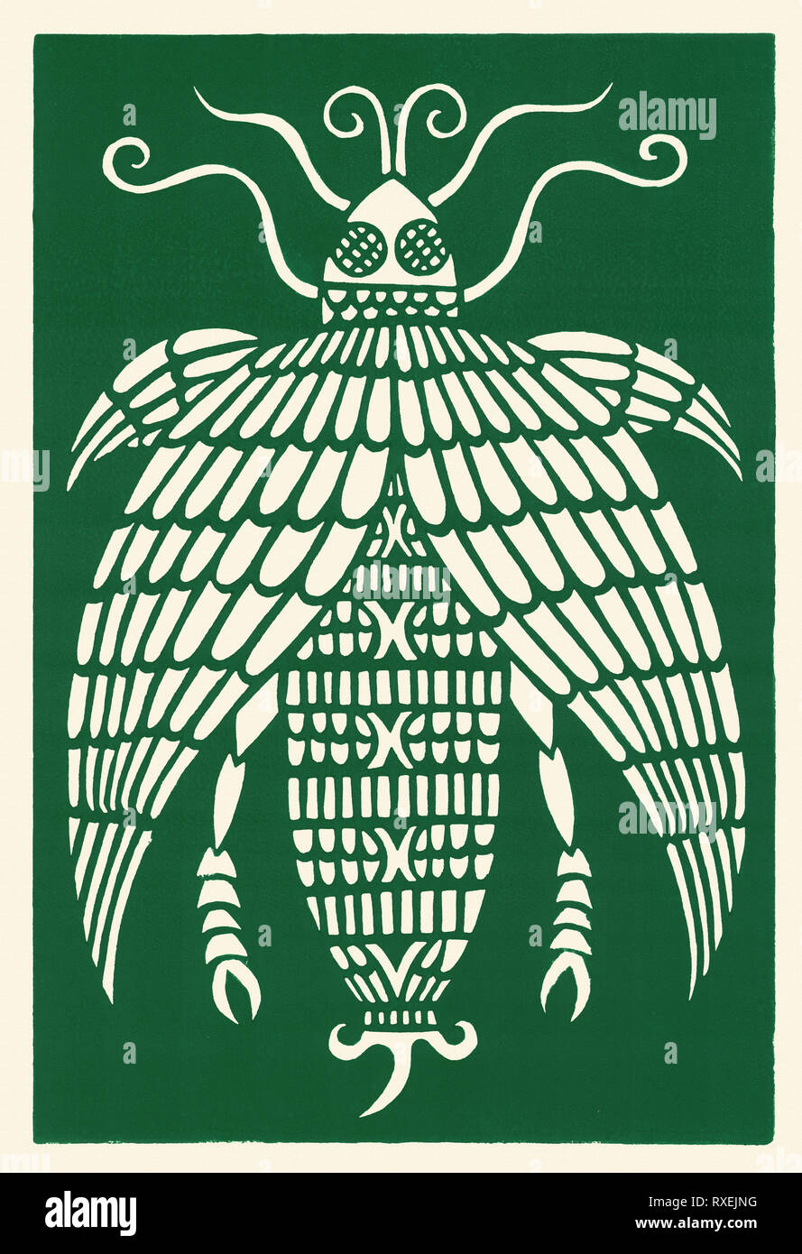 Linocut print hi-res stock photography and images - Alamy