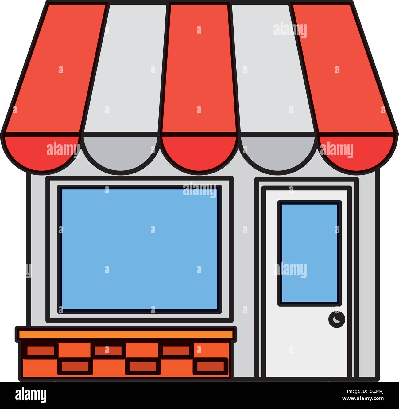 store building facade icon Stock Vector Image & Art - Alamy