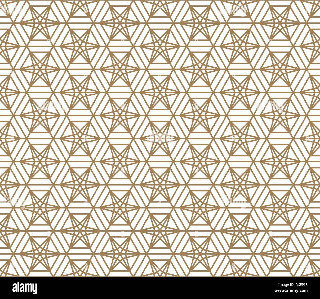 Japanese seamless pattern in style Kumiko.For template,fabric,shoji ...