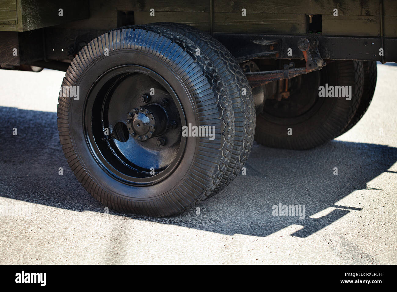 Vintage lorry image hi-res stock photography and images - Alamy