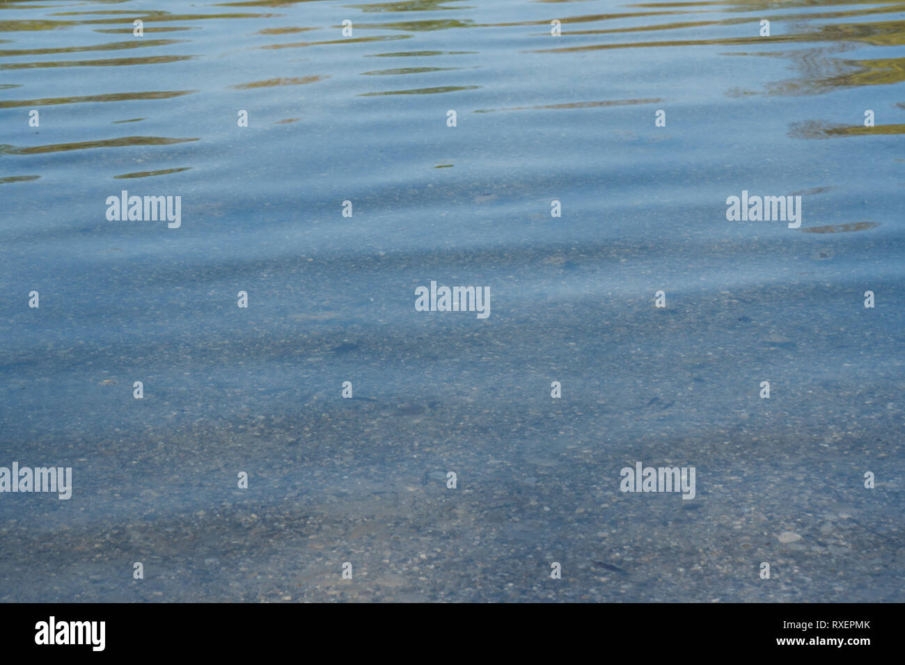Calm water surface Stock Photo - Alamy