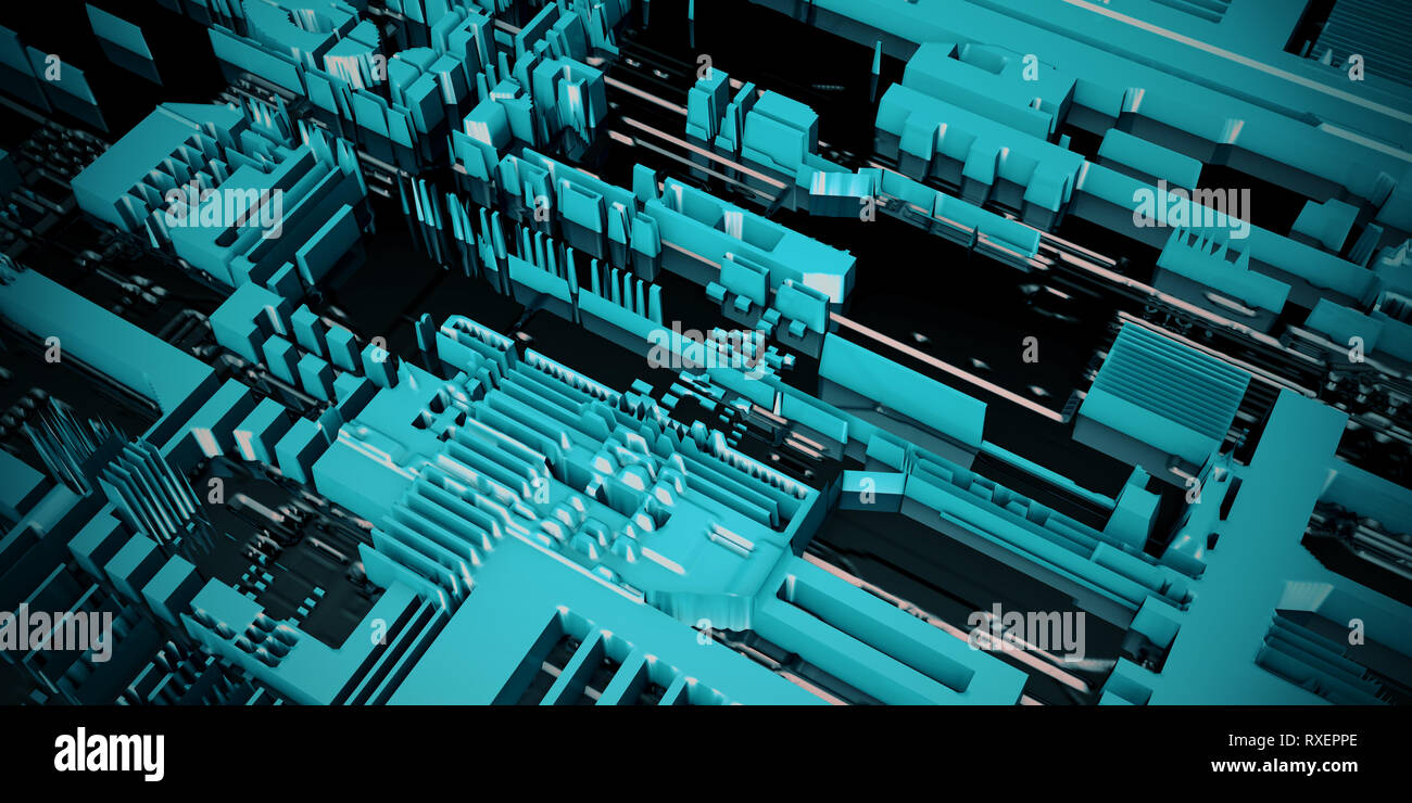 Electronic Circuit Board Futuristic Circuitry Abstract Background Stock ...