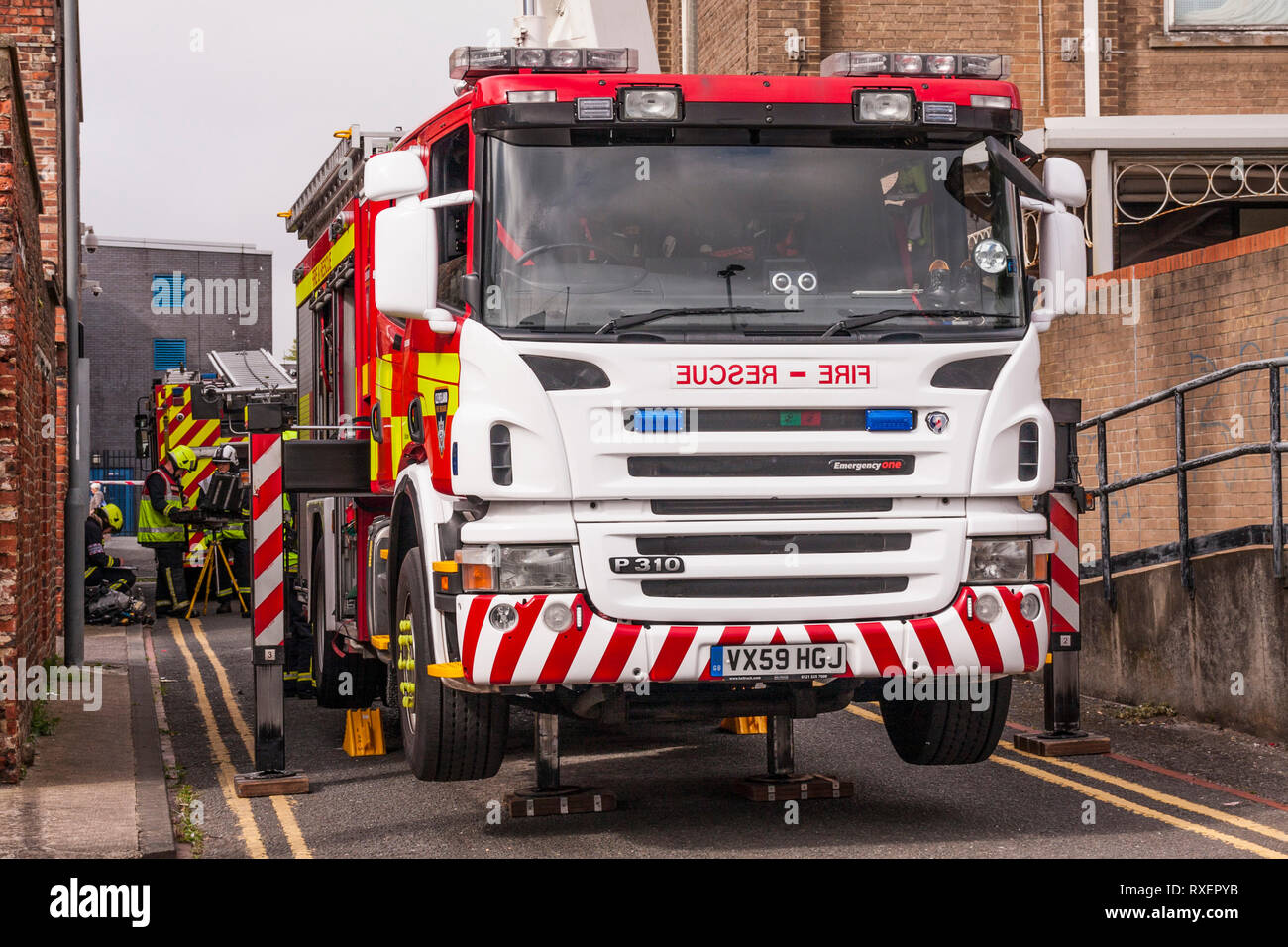 Cleveland fire and rescue services hi-res stock photography and images ...