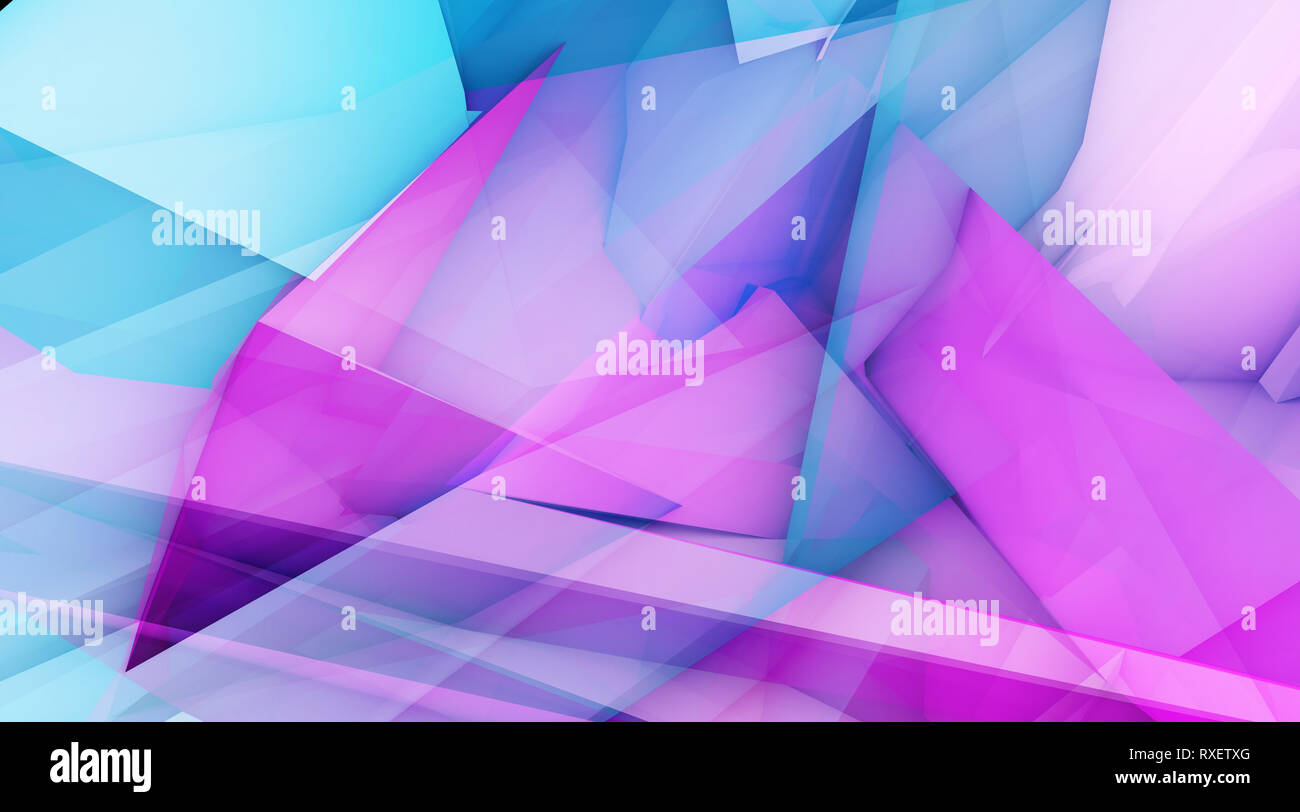 Exciting Concept Abstract Background with Geometric Shapes Stock Photo ...