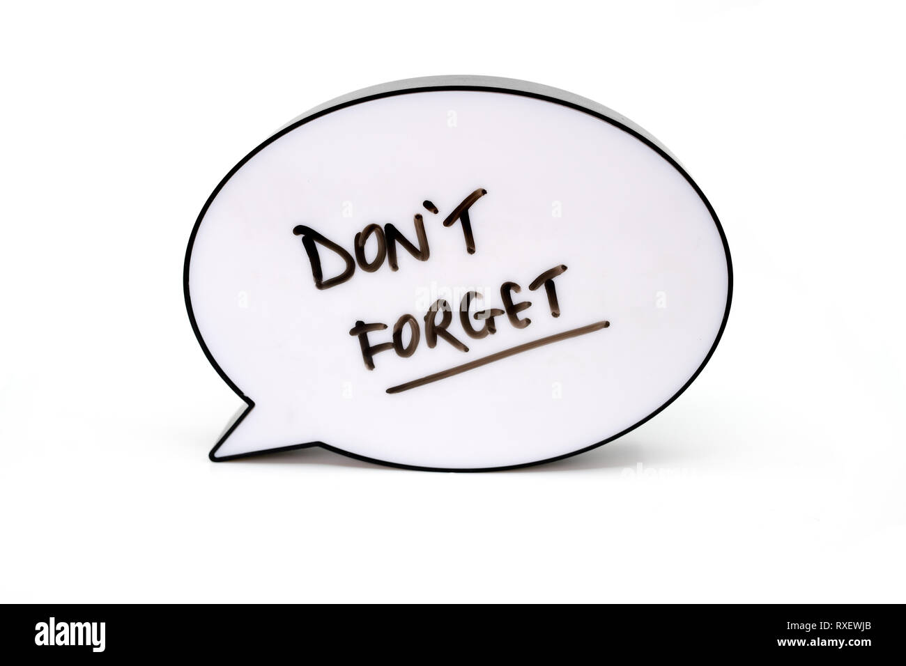 Message speech bubble in Cut Out Stock Images & Pictures - Alamy