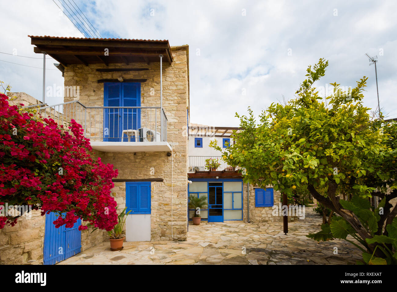 Skarinou village hi-res stock photography and images - Alamy