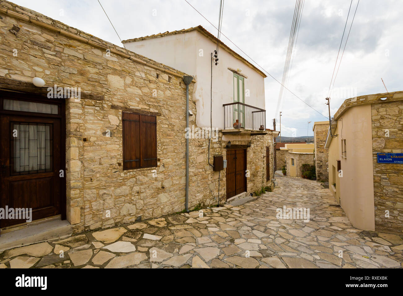 Skarinou village hi-res stock photography and images - Alamy
