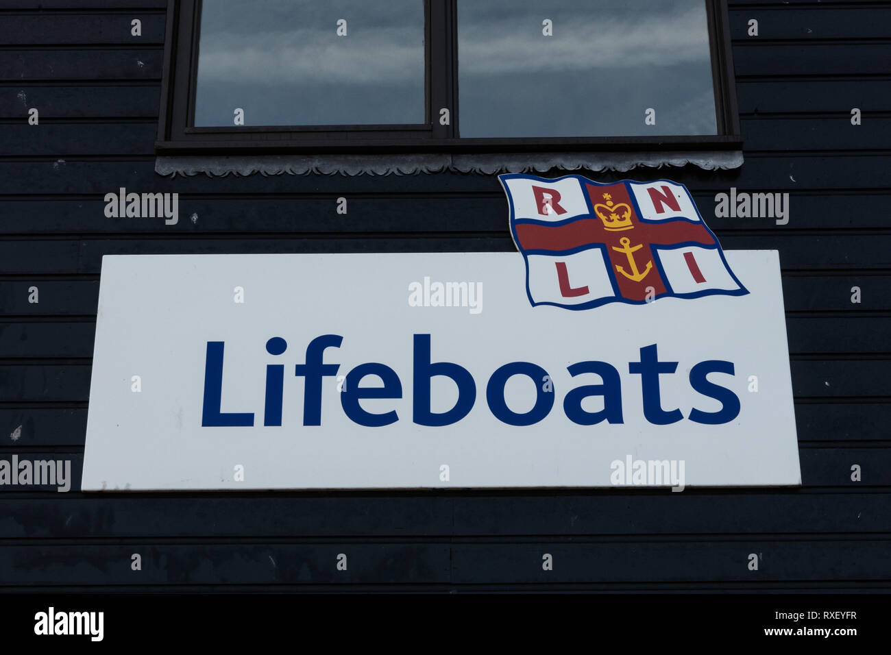 Rnli station sign hi-res stock photography and images - Alamy